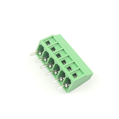 5Pcs 2.54mm 0.1" Universal 6 Pin 6 Poles PCB Screw Terminal Block ...