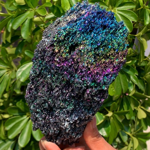 2.74LB Beautiful Rainbow Silicon Carbide Crystal Fine Mineral Specimen ...