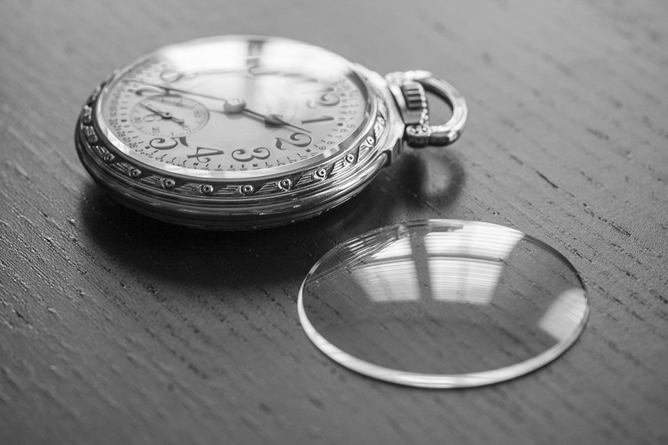 New White's Beveled Glass Pocket Watch Crystals for 992, 992B 41.0 - 48 ...