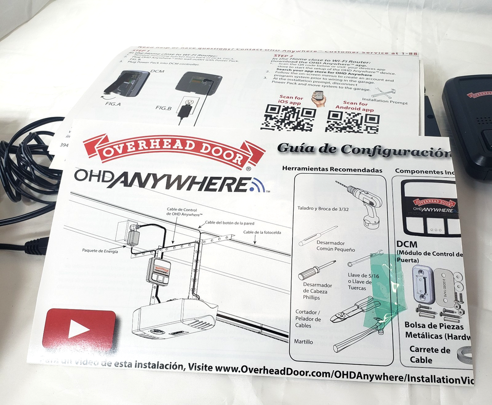 Overhead Door OHD Anywhere Wi-Fi Smart Device Enabled Garage Door ...