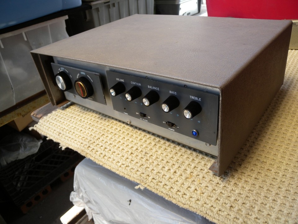 GE TUBE STEREO CLASSIC AMPLIFIER GREAT WORKED CONDITION U.S.A. BUT ...