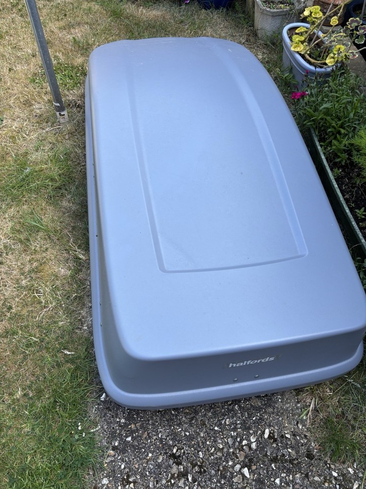 Halfords Roof Box | eBay UK