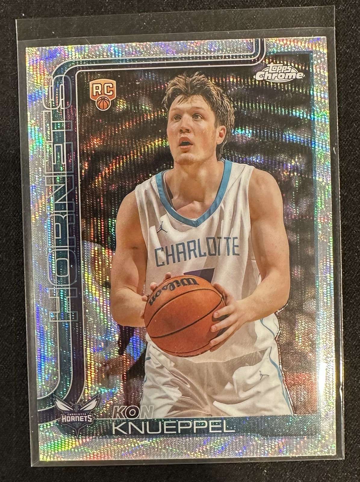 Kon Knueppel 2025 Topps Chrome #254 Wave Refractor Price Guide - Sports ...