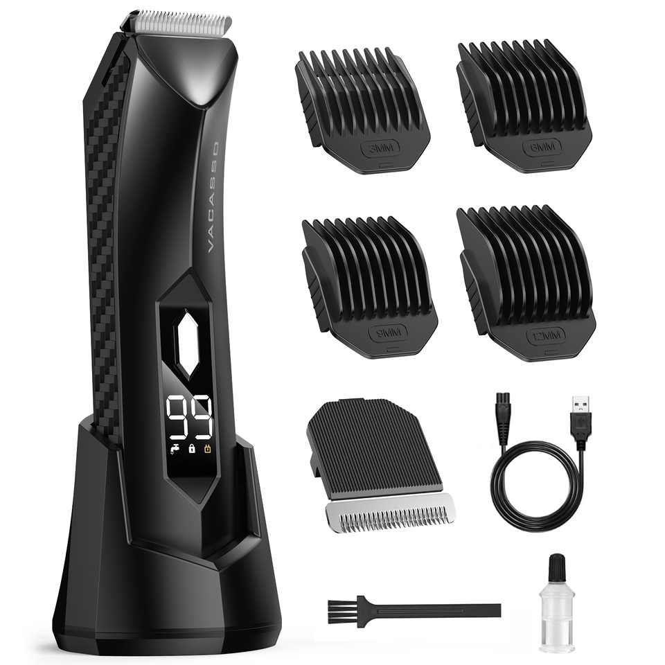 Manscape Groin Hair Trimmer Electric Ball Trimmer Wet/Dry Body Shaver ...
