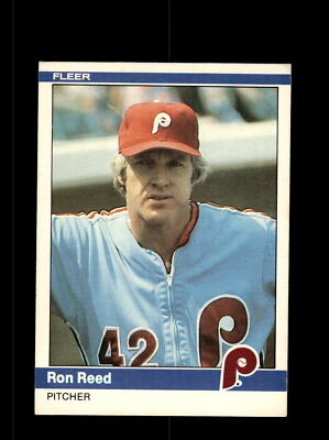 Philadelphia Phillies Ron Reed #45 Fleer Baseball Near Mint or Better ...