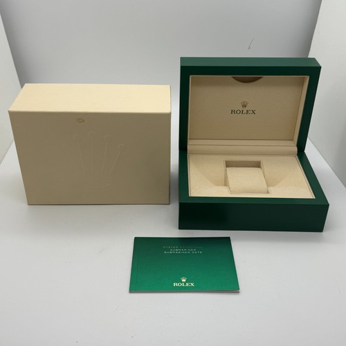Rolex Genuine Submariner watch box case 39139.8064 Medium Booklet Outer ...