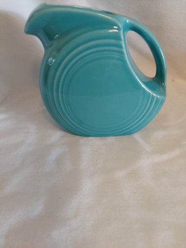 Fiestaware Torquoise Disc 6” Pitcher Jug Fiesta Disk 28oz | eBay