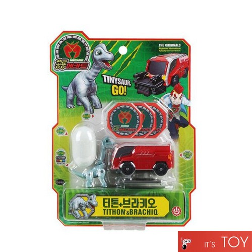 Dino Mecard Capture Car TITHON & BRACHIO Brachiosaurus Transforming ...