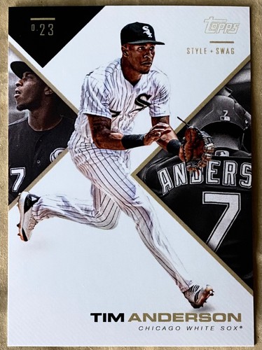 2019 Topps X Tatis Jr. 0.23 Style & Swag #0000 Tim Anderson Chicago ...