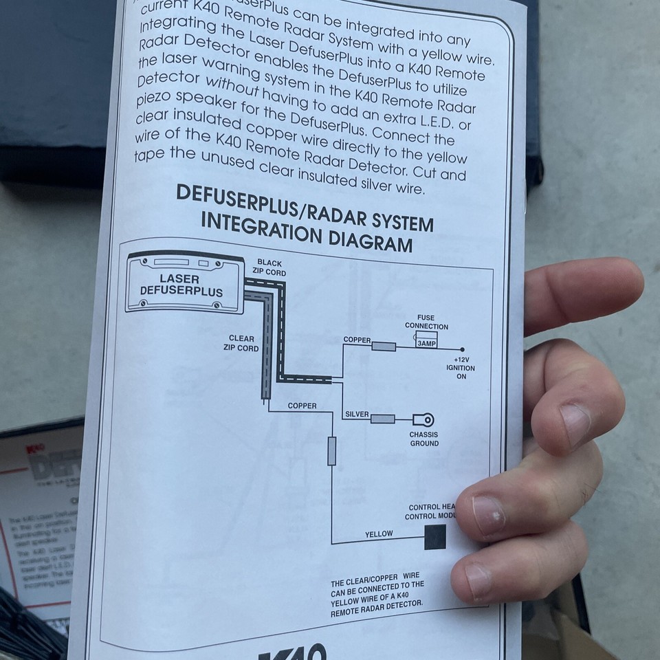 K40 Defuser Plus License Plate Radar Detector System NEW LD5500 PLUS | eBay