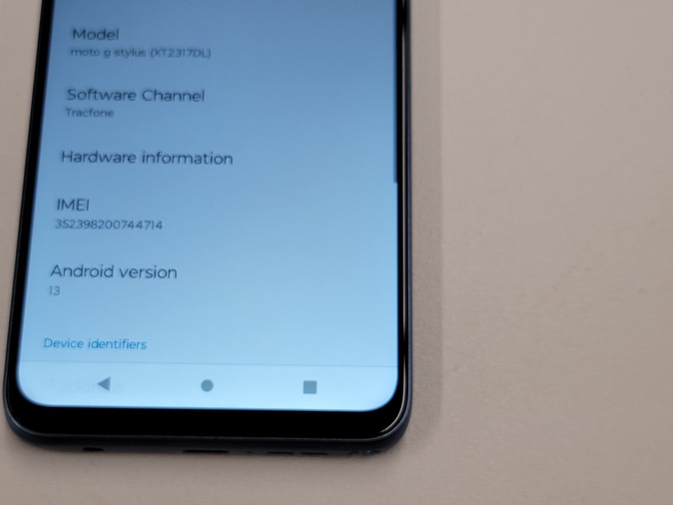 Motorola moto g stylus 2023 (XT2317DL) 64GB (TracFone) Smartphone ...