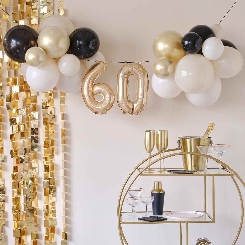 Elegant 60th Birthday Decorations