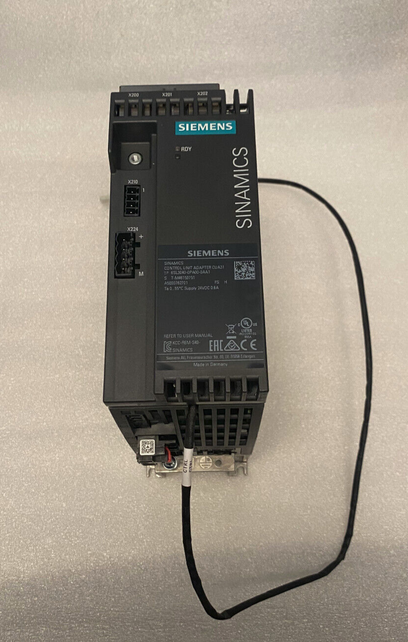 Siemens Control Unit Adapter CUA31 6SL3040-0PA00 + PM 240-2 Frequency ...