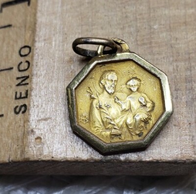 Vintage Saint Joseph Oratory Canada medal Christian pendant G71 | eBay