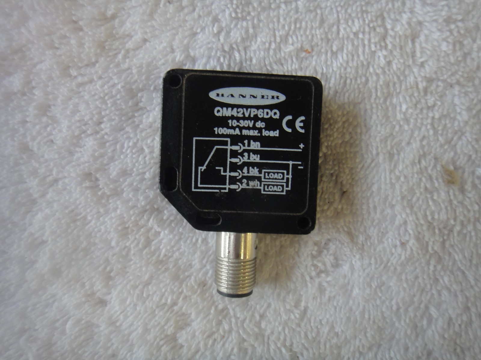 BANNER Diffuse Sensor 10-30VDC 100mA QM42VP6DQ | eBay