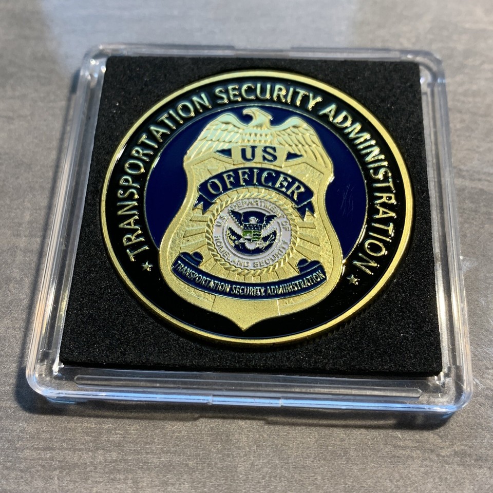 TSA Transportation Security Administration United States Challenge Coin ...