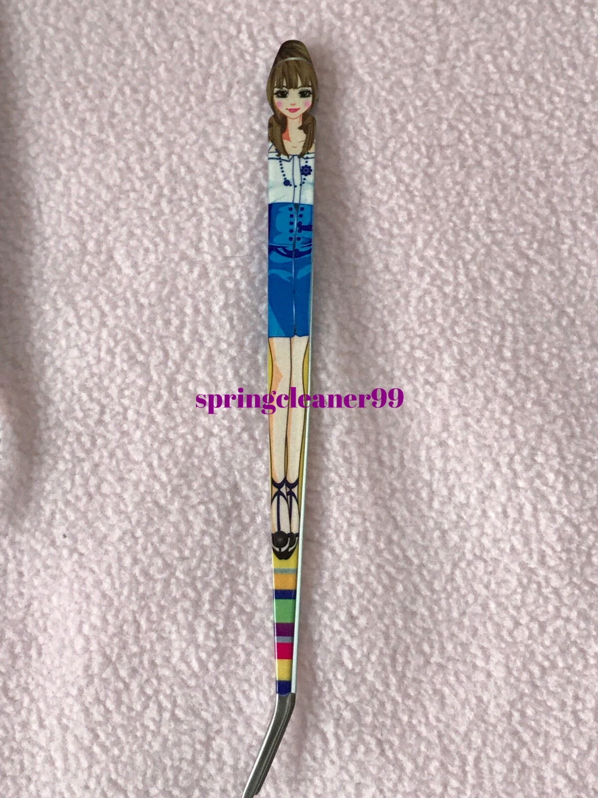 FASHIONISTA TWEEZERS ~ TRENDY~ 6 FUNKY FEMALE DESIGNS ~ 150mm ~ UNICORN ...