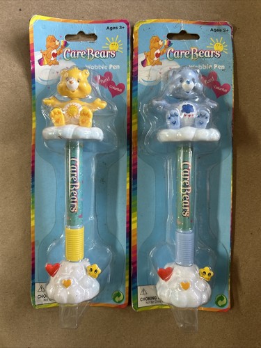 Vintage Care Bears Wobble Pen 2002 Care Bears - NEW Sealed LOT | eBay