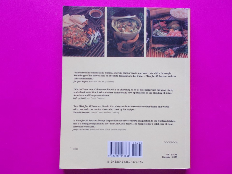 A WOK FOR ALL SEASONS by MARTIN YAN - YAN CAN COOK ASIAN COOKING - LIKE ...