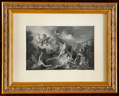 Framed Print of Perseus Rescuing Andromeda | eBay