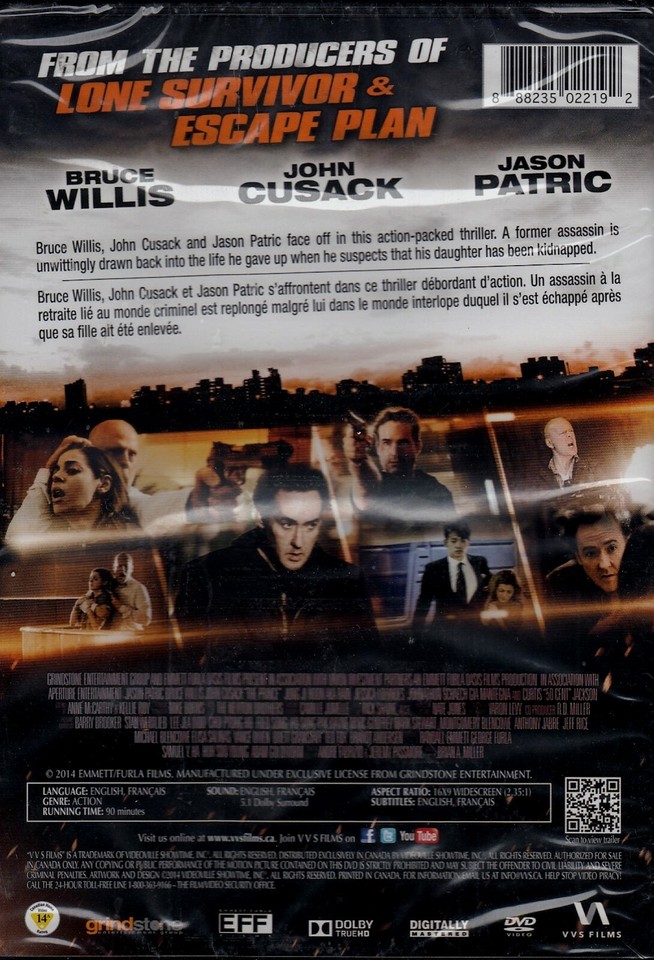 The Prince - Bruce Willis, John Cusack, Jason Patric, Used DVD | eBay