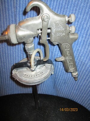 Binks Model 370A Paint Spray Gun - Automotive Spray Gun - Made in USA ...