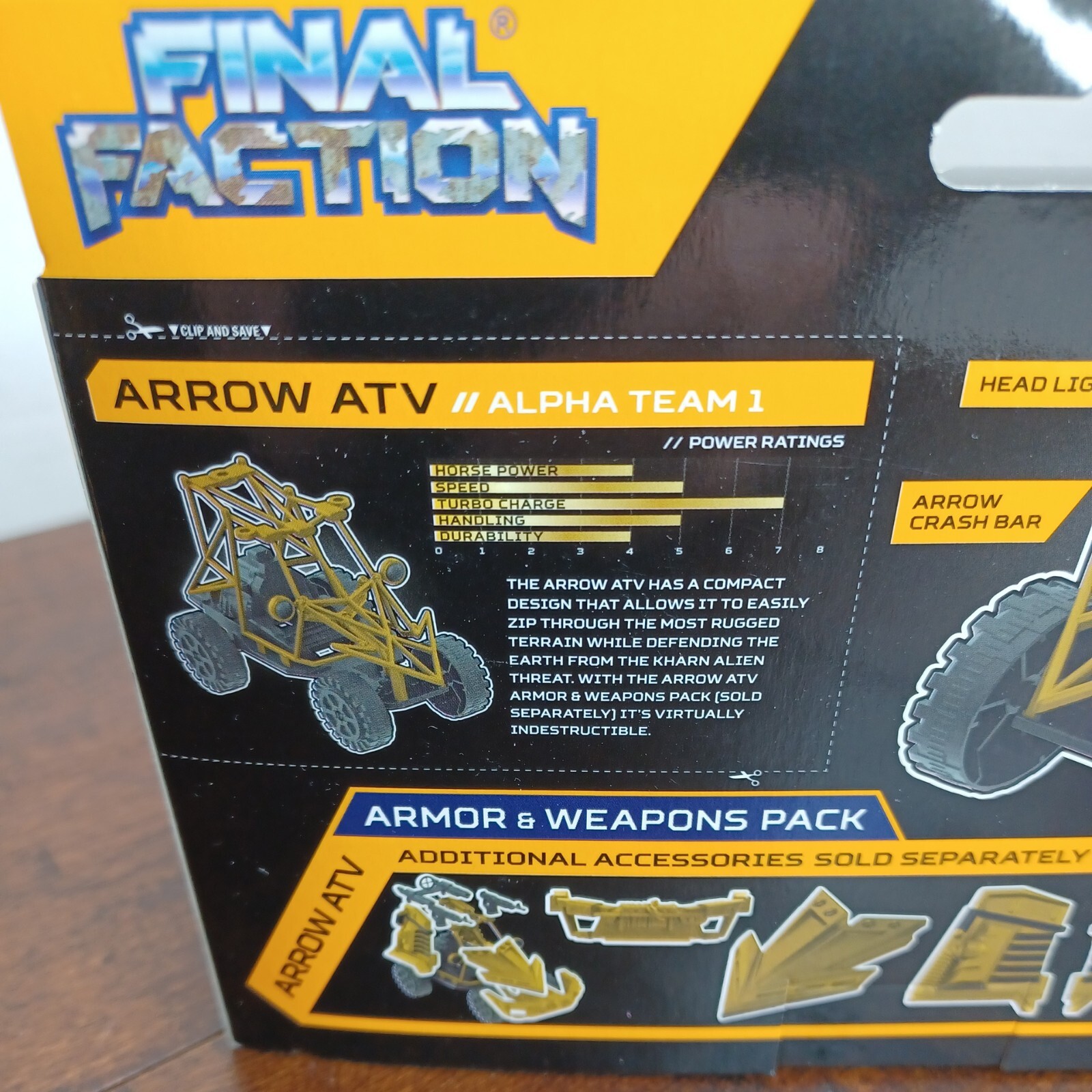 Final Faction Limited Edition ELITE - Gold Edition ARROW ATV - BRAND ...
