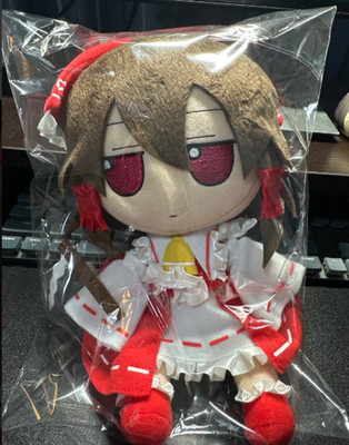 Gift Fumo Fumo Reimu Plush Doll Series Kourindou Ver. Tin Badge Touhou ...