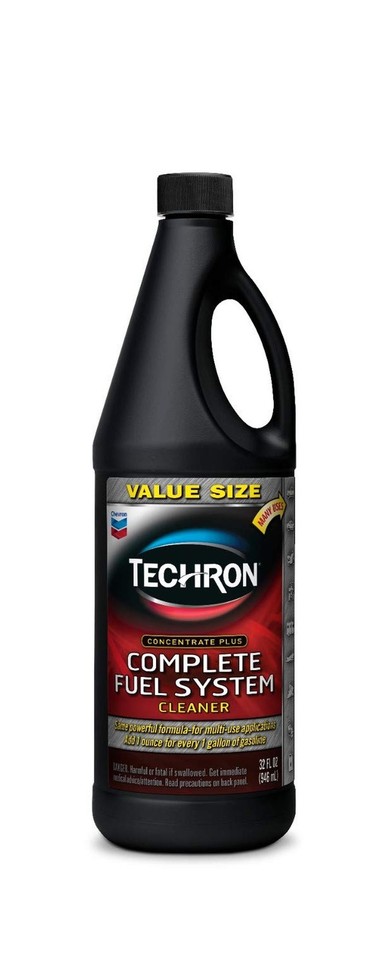 Chevron Techron Concentrate Plus Fuel System Cleaner, 32 oz, Pack of 6 ...