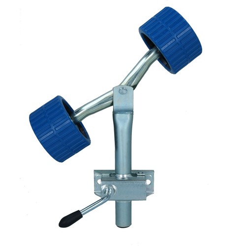 Boat Roller Wing Bracket & Stem Post with Non Marking Rollers Dumbbell ...
