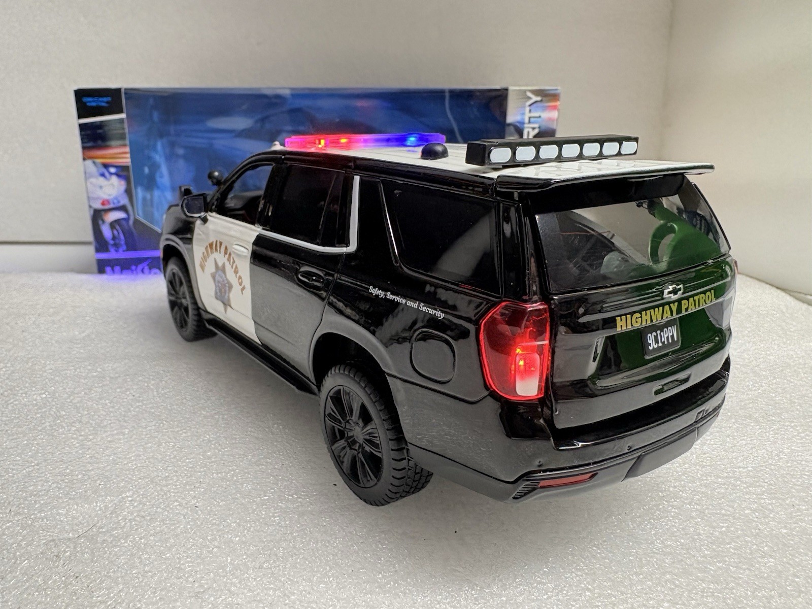 Police CHP 2021 Chevy Tahoe California Highway Patrol SUV WORKING LIGHT ...