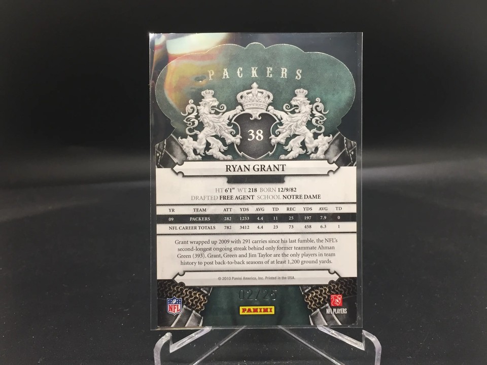 Ryan Grant 2010 Crown Royale Gold #38 /25 Packers | eBay