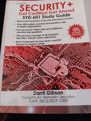 Comptia Security Get Certified Get Ahead Sy0 601 Study Guide Pdf
