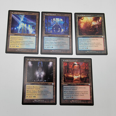 5 Bounce Land - Commander: The Brothers' War - MP-NM - Sets - Magic MTG ...