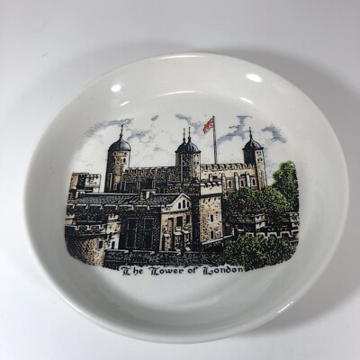 THE TOWER OF LONDON ASHTRAY COASTER DISH GOODLIFFE NEALE ALCESTER ...