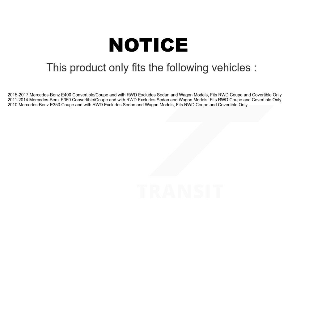 Front Complete Strut And Coil Spring Mount Assembly For Mercedes-Benz ...