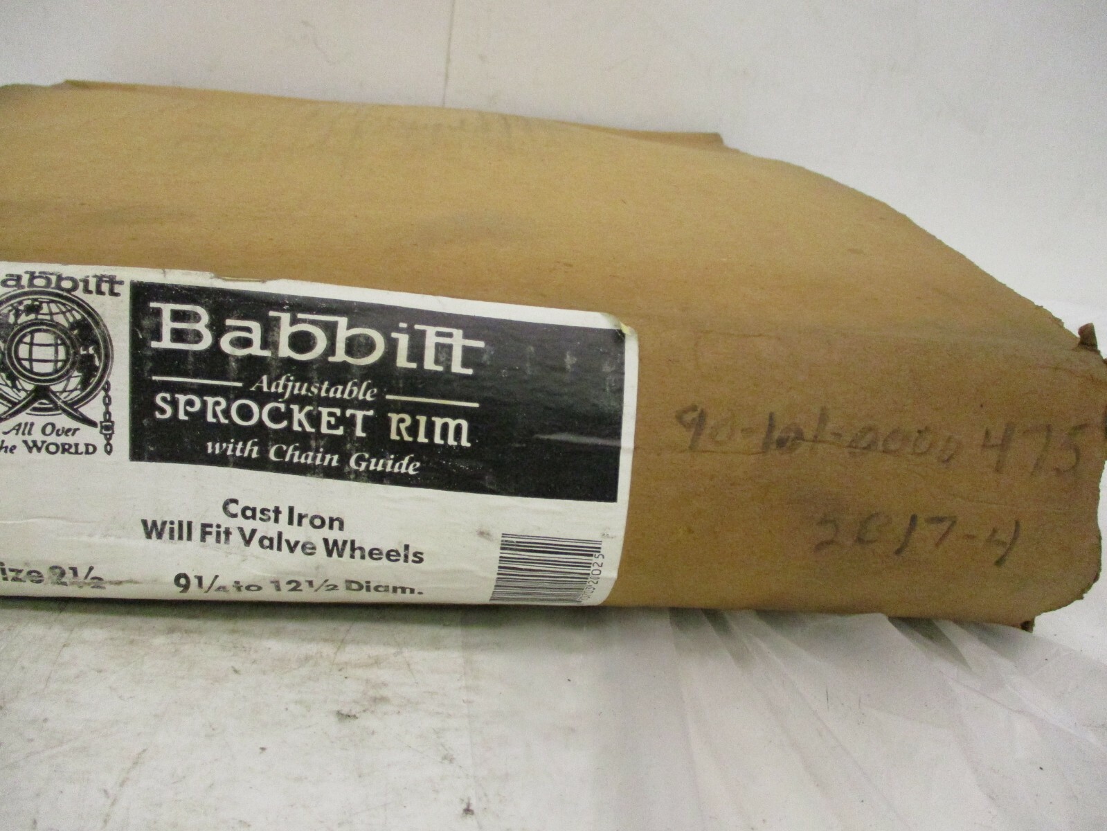 New other Babbitt Adjustable Sprocket Rim No. 2-1/2 A1105AES | eBay