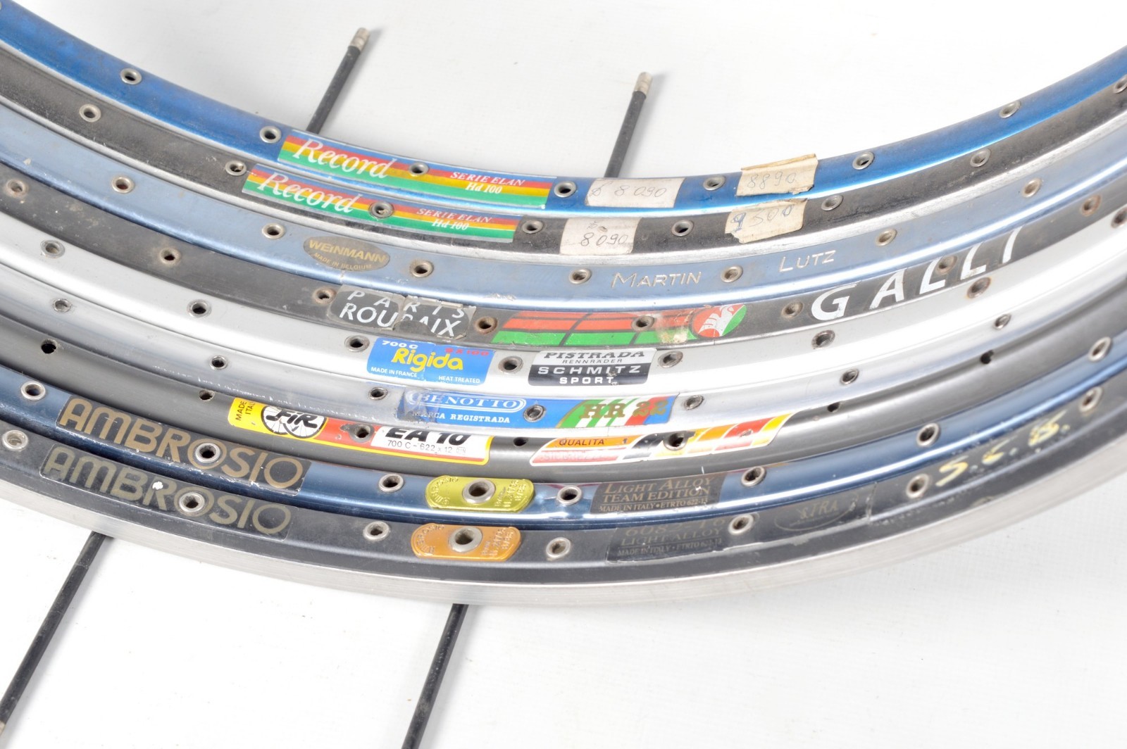 Ambrosio FIR Galli Benotto Rigida Weinmann Record Bike Rim Clincher ...