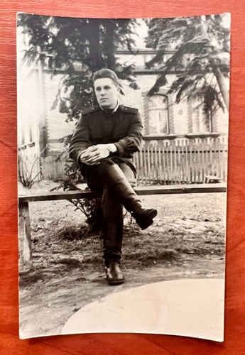 1960s Millitary Soviet Russia Old photo Red Army Man Soviet army | eBay