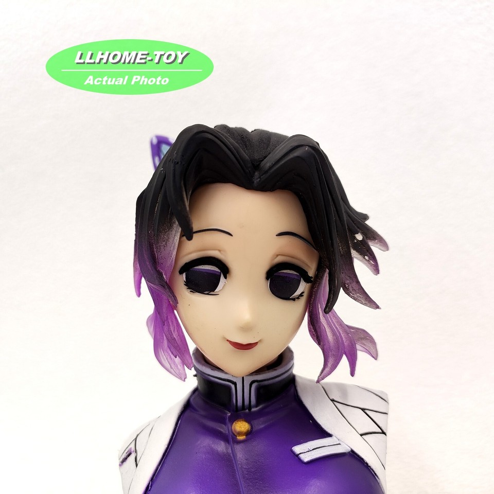 Anime DS Kochou Shinobu Head Bust PVC Figure Toy Gift Desk decor | eBay
