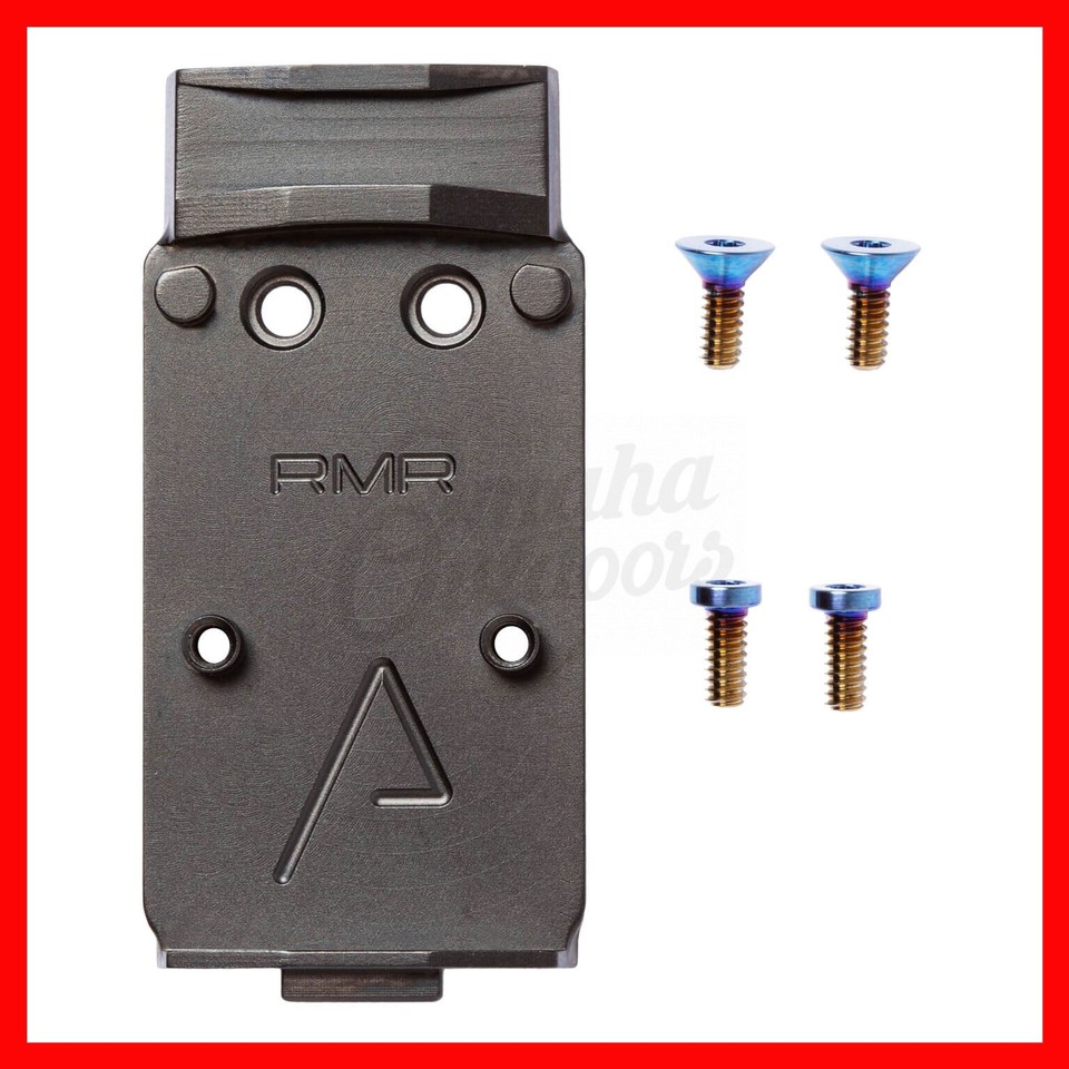 AGENCY ARMS AOS SIG P320 RMR OPTIC PLATE - DOVETAIL FORWARD ...