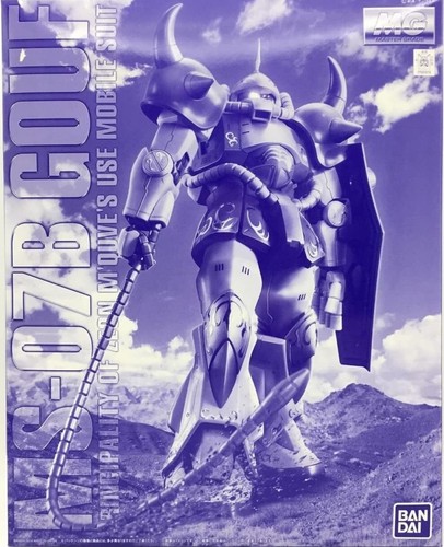 Mobile Suit Gundam MG 1/100 ME-07B Gouf for M'Quve Plastic Model Bandai ...