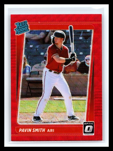 🔥 PAVIN SMITH 2021 DONRUSS OPTIC PRIZM RED WAVE HOLO RATED ROOKIE RC ...
