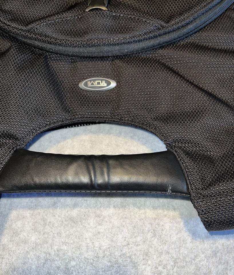 TUMI T3 DUCATI BLACK HELMET MOTO BACKPACK | eBay