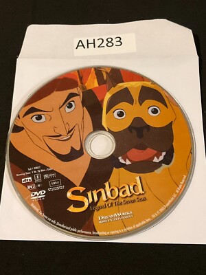 Sinbad: Legend of The Seven Seas DVD DISC ONLY. No Case #AH283 | eBay