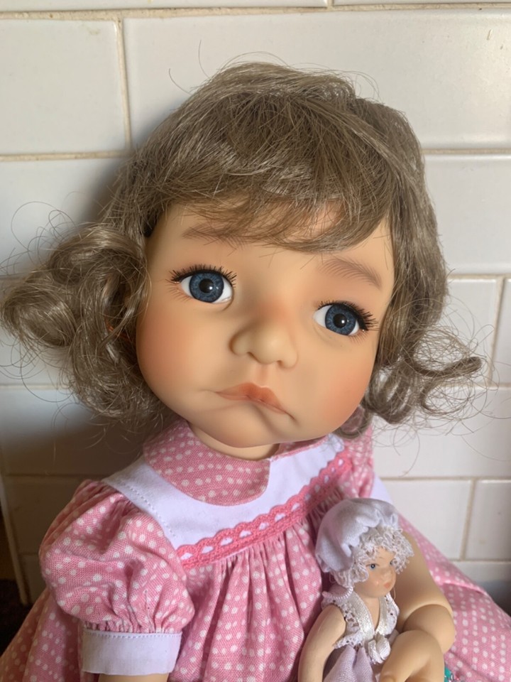 Monique Doll Wig Light Brown with Curls 10-11 | eBay