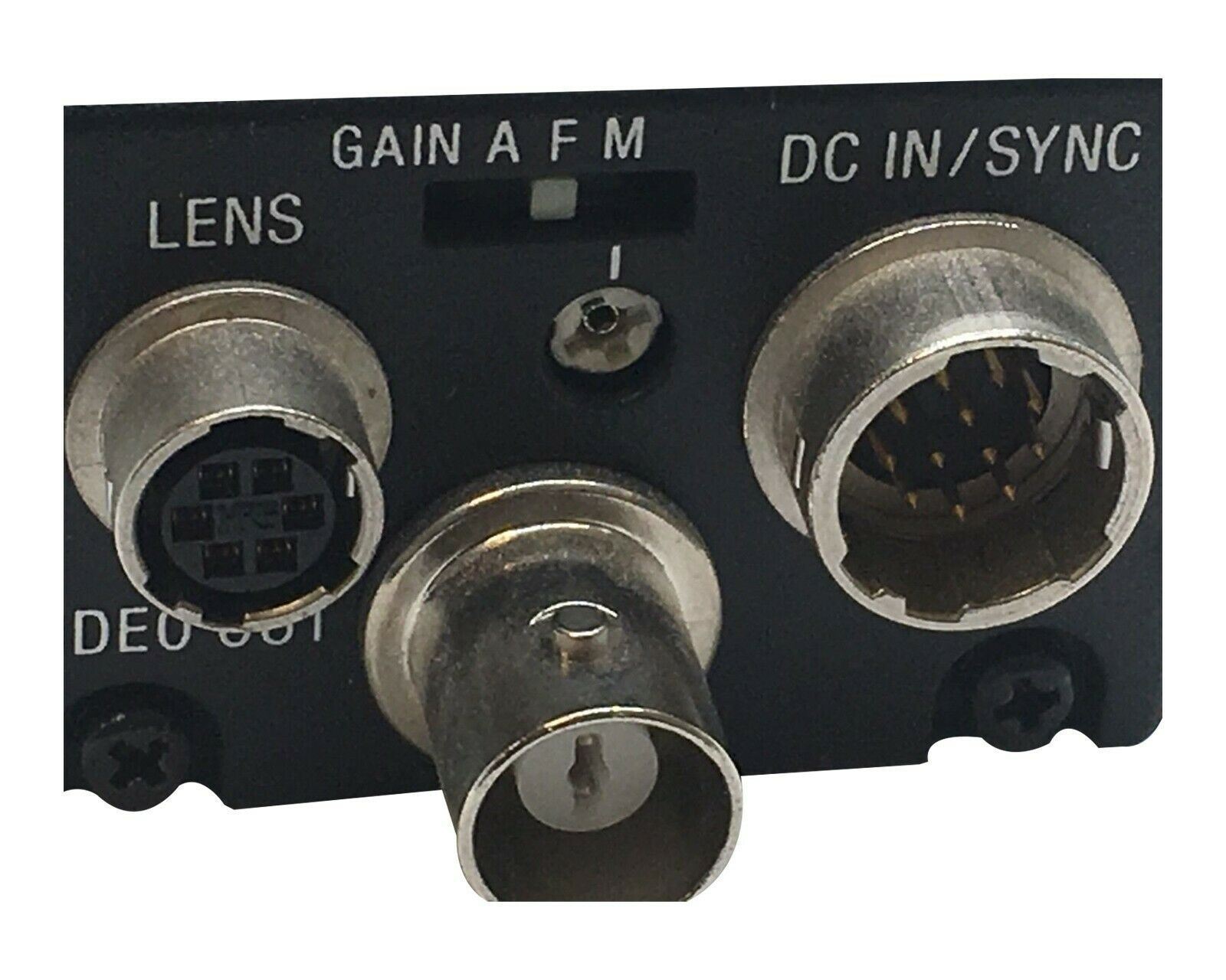 Caméra CCD SONY XC-73 FUJI FUJINON HF35A-2M1 1:1.7 35MM Objectif ESI ...