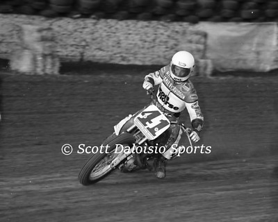 1982 RICKY GRAHAM 8 X 10 ASCOT AMA FLAT TRACK MOTORCYCLE RACING PHOTO ...