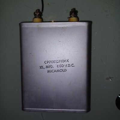 Capacitors - High Voltage Oil Capacitor