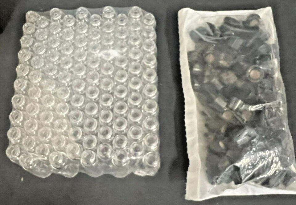 WHEATON 224741 2 ML Phiole Ptfe Gummi Gefüttert Kappe - Pack 200 | eBay.de